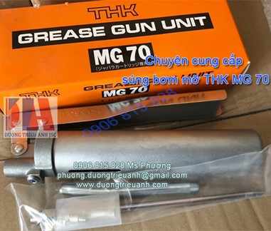 Súng bắn mỡ THK MG70+70g | THK Grease gun unit MG70 | THK Viet Nam - CÔNG TY CỔ PHẦN DƯƠNG TRIỀU ANH